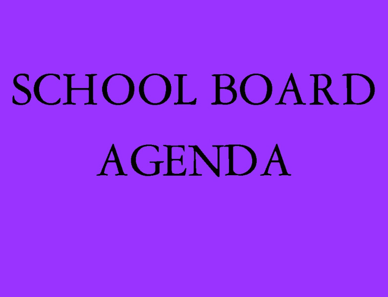 Stanton Community Schools - 2021-2022 School Board Meeting Agenda